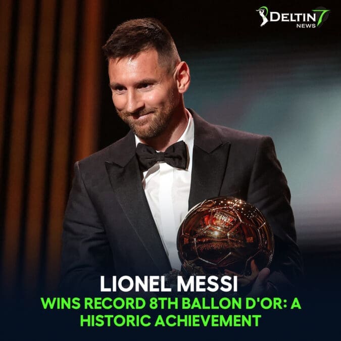 Lionel Messi Wins Record 8th Ballon Dor A Historic Achievement